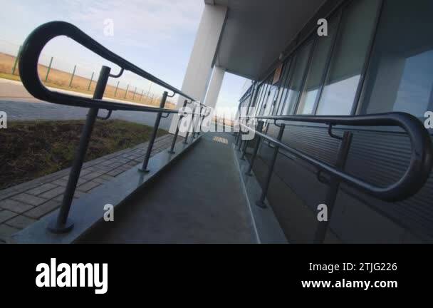 Public building ramp Stock Videos & Footage - HD and 4K Video Clips - Alamy