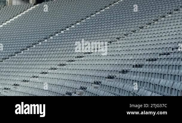 Rows of seats in football stadium in 4K Stock Video Footage - Alamy