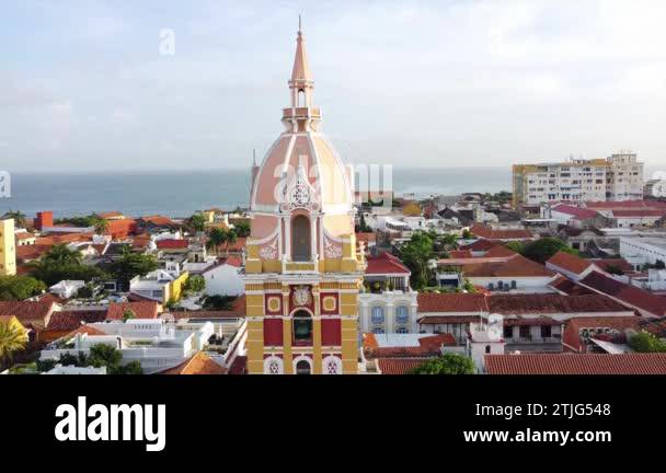 Colombia , Cartagena de Indias is a Unesco Heritage World - Drone ...