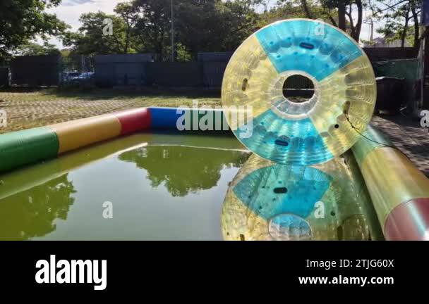 activity Park is Water Zorbing. Enjoy aquatic life as you struggle in ...