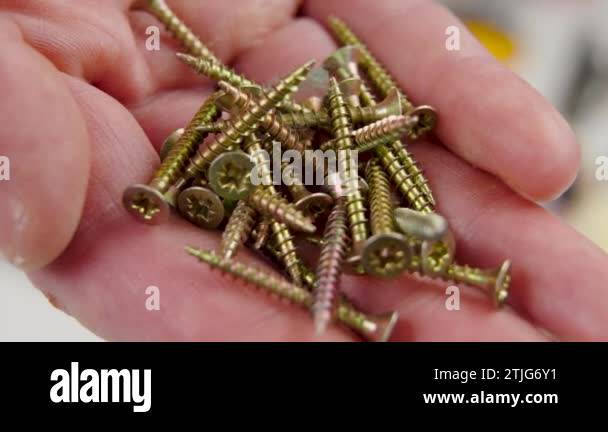 Carpentry screws Stock Videos & Footage - HD and 4K Video Clips - Alamy