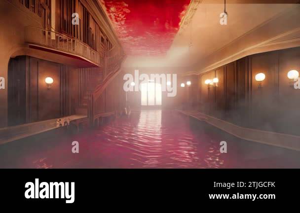 An intense, horrifying haunted hotel of horrors with rivers of blood ...