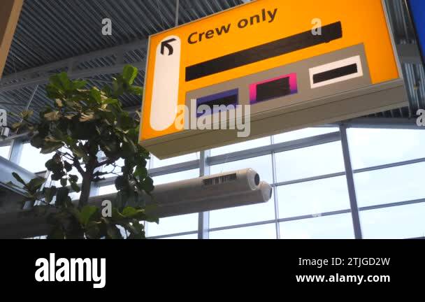 Crew only sign Stock Videos & Footage - HD and 4K Video Clips - Alamy