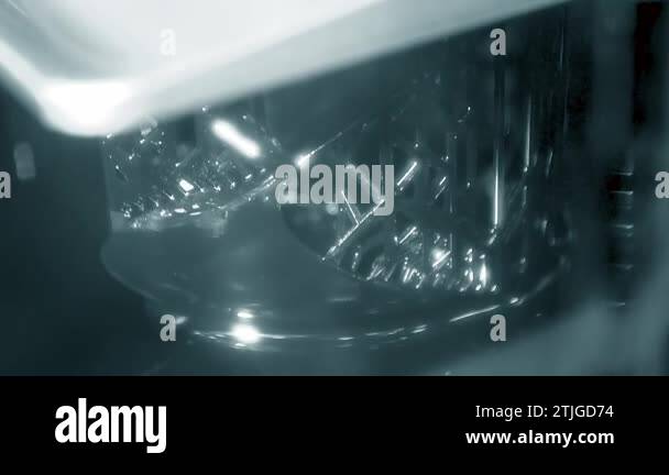 Stereolithography 3d printer. Working process 3d printer from ...