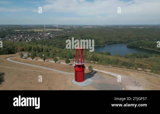 Sculpture and Landmark Rheinpreussen, in the city of Moers, is a thirty ...