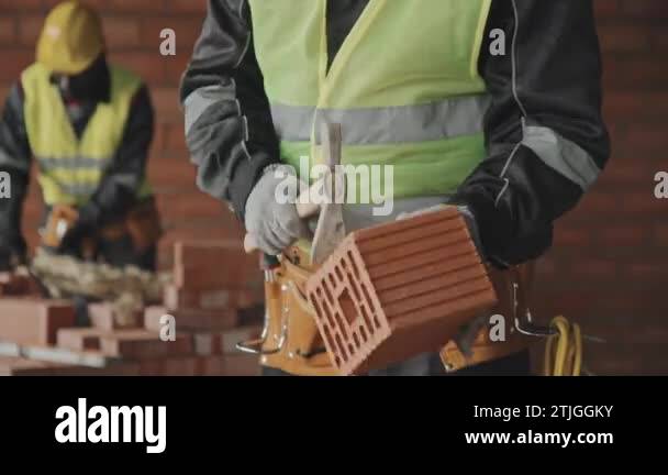 Section of brick wall construction Stock Videos & Footage - HD and 4K ...