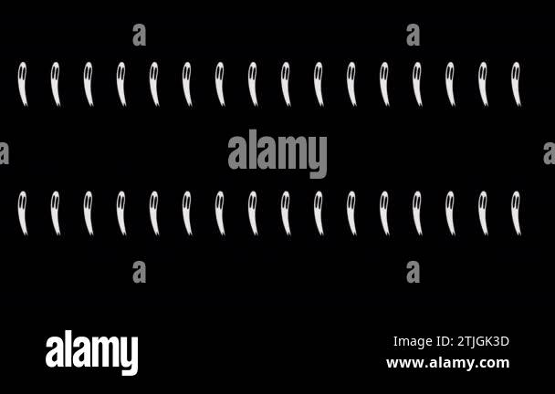 halloween ghost elements backgrounds motion graphics video transparent ...