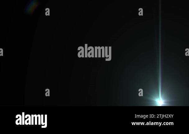Optical lens flare effect, 4K resolution, Very high quality and ...