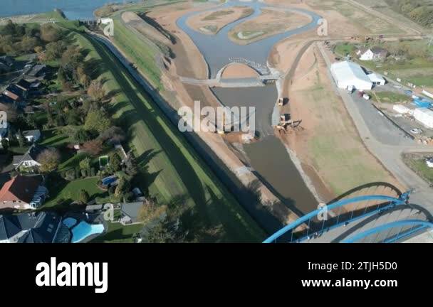 Renaturation of the Emscher river continues with opening of a new ...