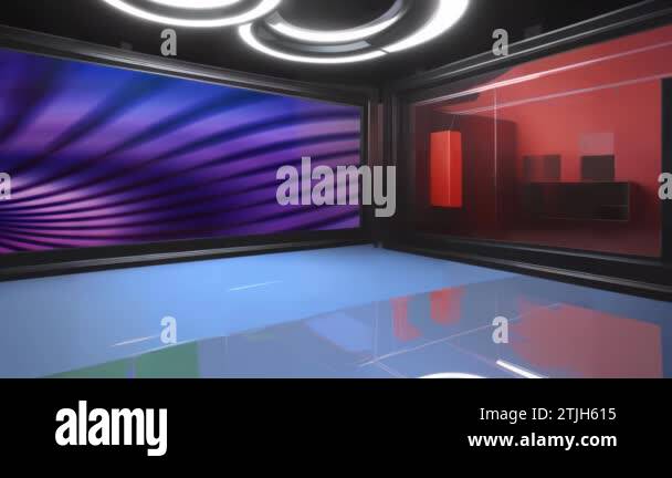 Interactive Virtual TV Studio: Captivating Set for Dynamic Multimedia ...
