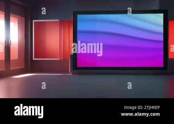 Interactive Virtual TV Studio: Captivating Set for Dynamic Multimedia ...