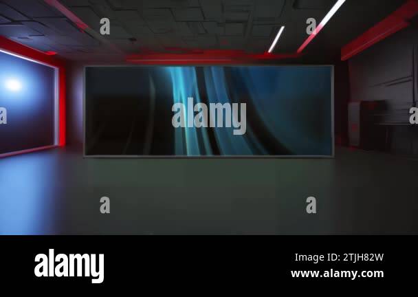 Immersive Virtual TV Studio Background Loop for Captivating Productions ...