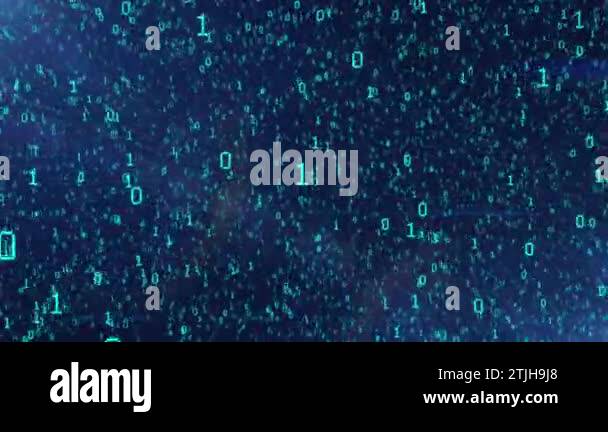 Digital binary computer code. Abstract information technology design ...