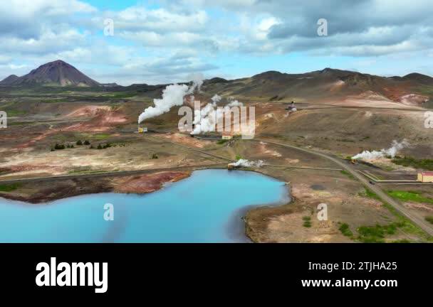 Geothermal energy landscape Stock Videos & Footage - HD and 4K Video ...
