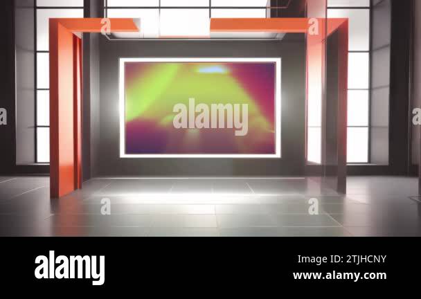 Interactive Virtual TV Studio: Captivating Set for Dynamic Multimedia ...