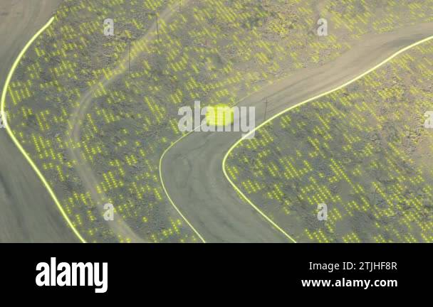 Visualization of the temporary coal mining industry. The modern quarry ...