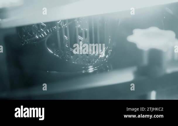 Stereolithography 3d printer. Working process 3d printer from ...