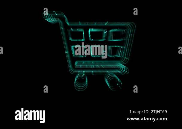 Digital animation shopping cart icon Stock Videos & Footage - HD and 4K ...