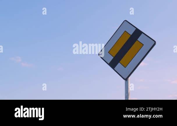 Traffic sign symbolic road Stock Videos & Footage - HD and 4K Video ...