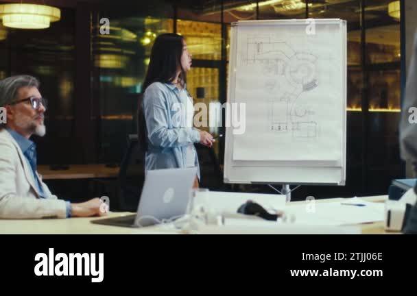 Engineer workspace blueprint engineering Stock Videos & Footage - HD ...