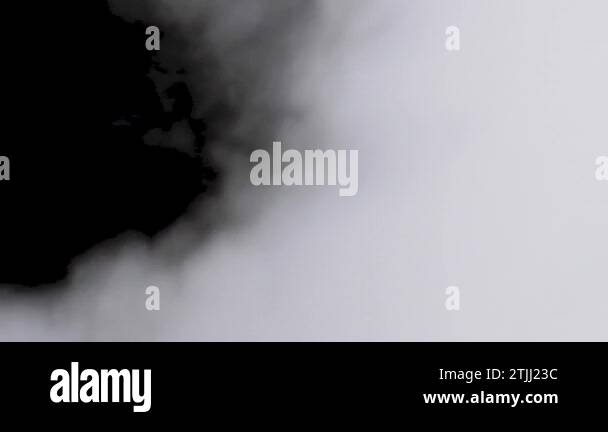 Smoke or vapor explosion with Alpha channel. Realistic clouds rise up ...