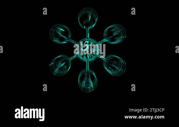 Digital Animation of Social Media Network icon. Concept of Worldwide ...