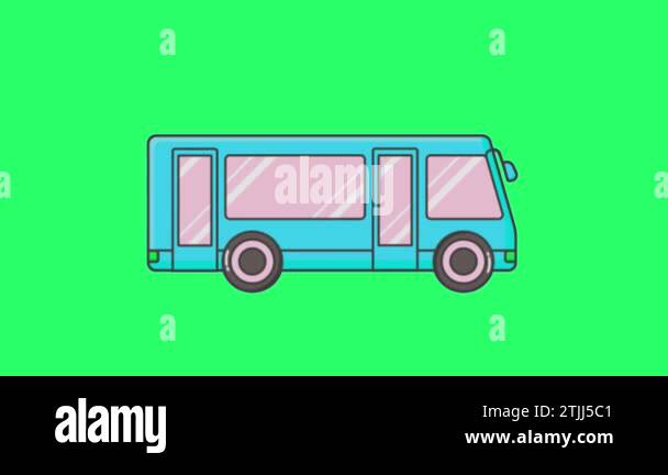 Green and blue bus Stock Videos & Footage - HD and 4K Video Clips - Alamy
