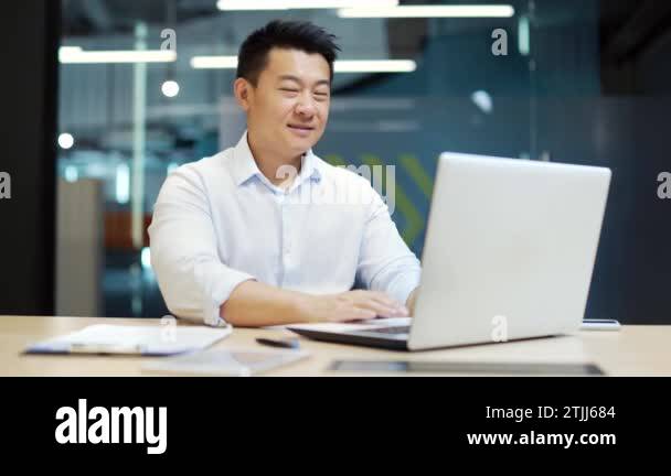Portrait smiling banker table Stock Videos & Footage - HD and 4K Video ...