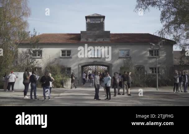 October 30, 2022. Germany. Dachau. Concentration camp memorial site ...