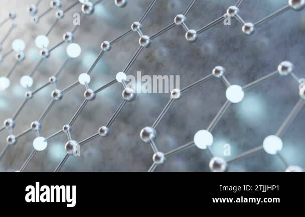 Connect lines and dots connected social media internet network ...