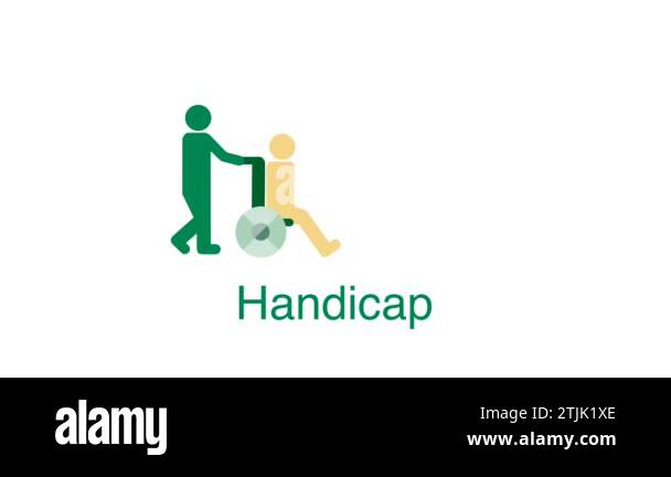 disabled handicap, nurse helping patient with disability to sit in ...