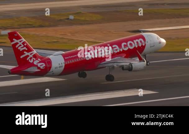 PHUKET, THAILAND - FEBRUARY 11, 2023: Airbus A320, HS-BBE of AirAsia ...