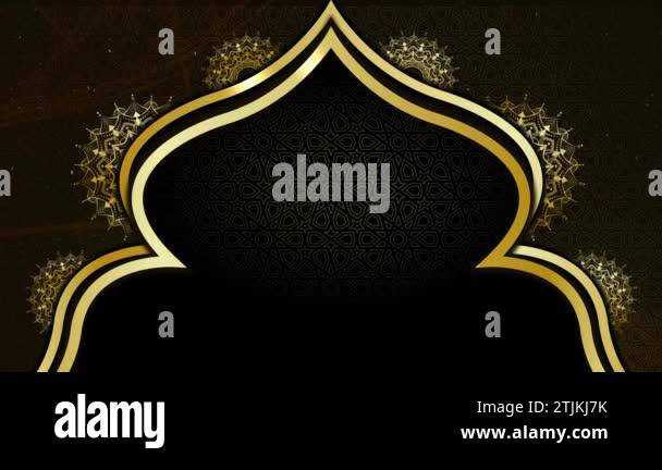 animated islamic template For Quranic recitations , islamic background ...