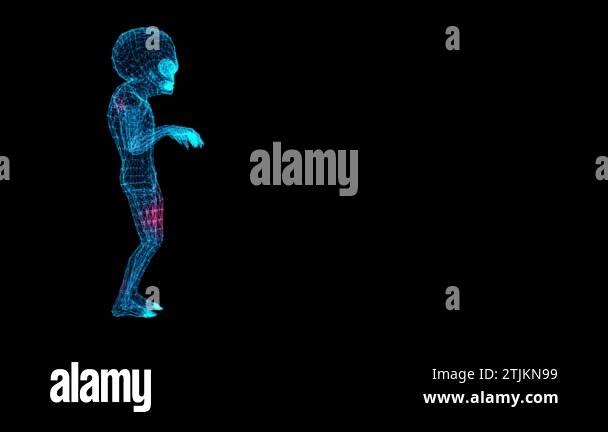 3D Alien Scan. UFO futuristic concept. Alien Scanning Interface. HUD ...