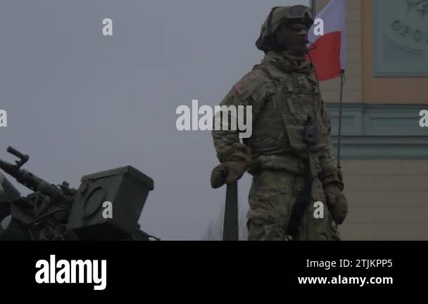 Nato flag on a military uniform Stock Videos & Footage - HD and 4K ...