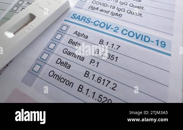 Negative Rapid test and medical report for healthcare check for ...