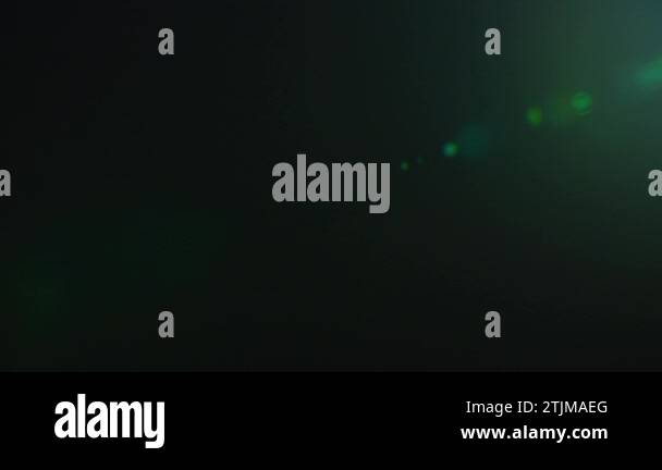Real lens flare of a cinema zoom optics on black background shot in ...