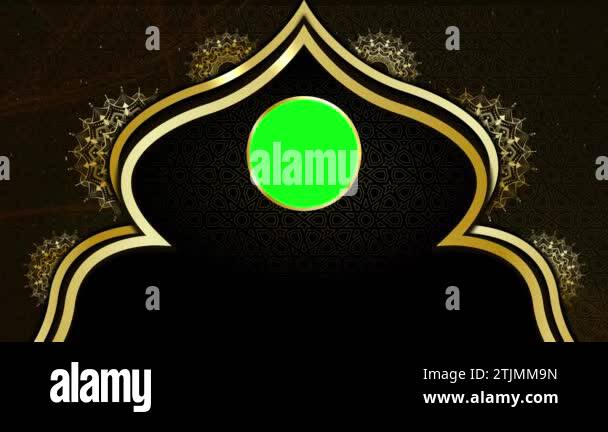 animated islamic template For Quranic recitations , islamic background ...