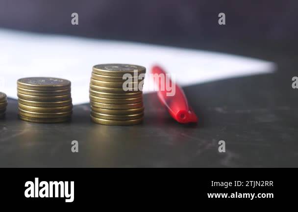 Stack business pen Stock Videos & Footage - HD and 4K Video Clips - Alamy