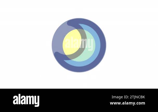 Animated night mode color ui icon. Nighttime theme. Moon option. Screen ...