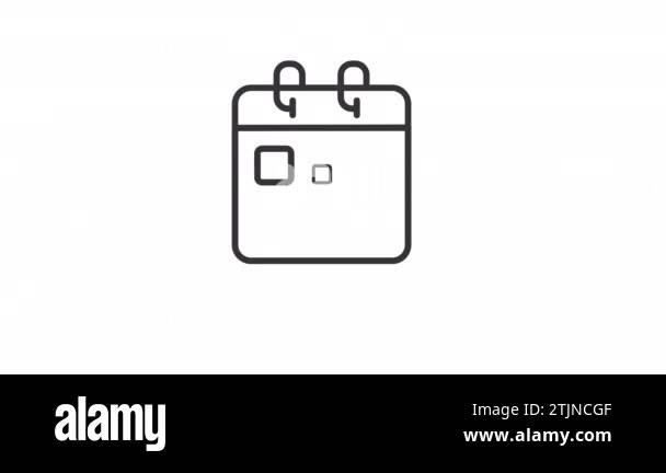 Animated annual bonus line ui icon. Employee reward. Seamless loop HD ...