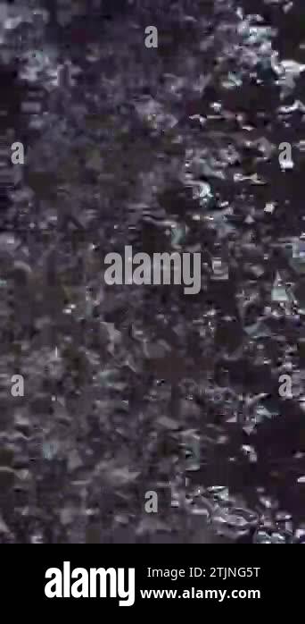 Vertical Shot of rain water in full HD as a displacement Map Stock ...