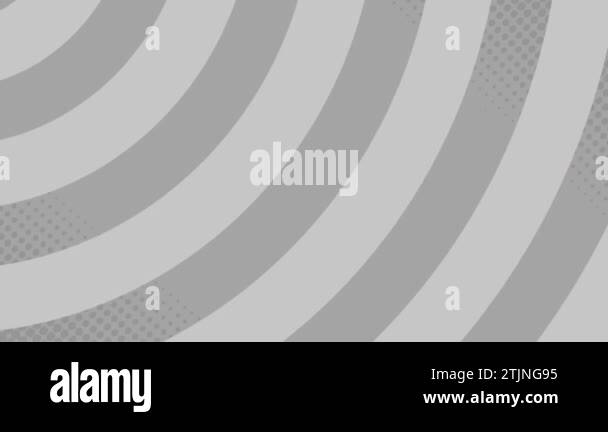 Composition of shapes and circles moving and spinning on seamless loop ...