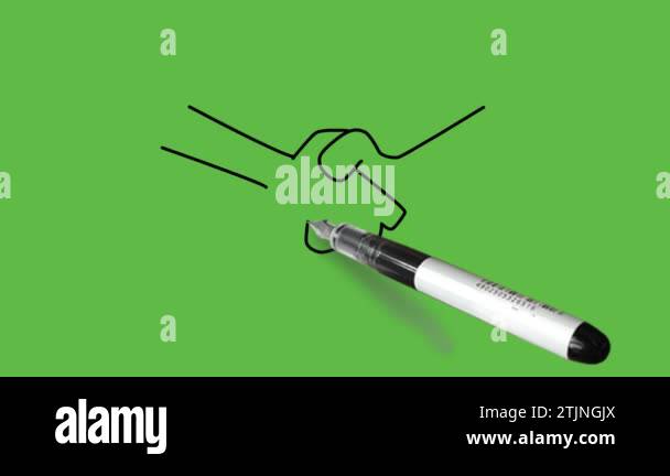 Hand shake outline Stock Videos & Footage - HD and 4K Video Clips - Alamy