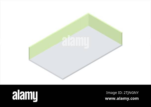 Bank scene 2d animation explainer stock footage, loop animation ...