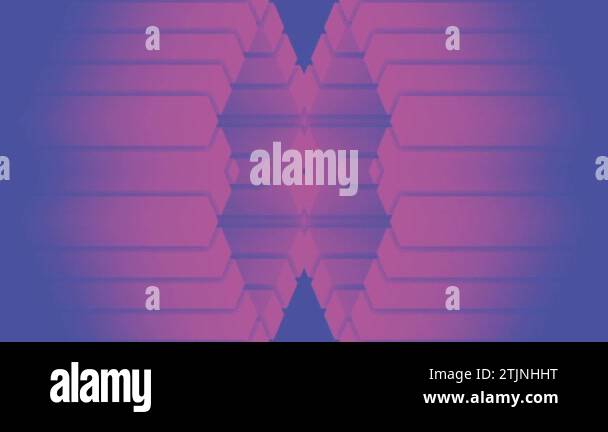 Simple symmetrical geometric background with animated futuristic geometric shapes. Add a dynamic ...