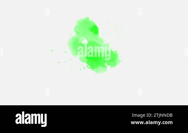 ink diffusing effect compositing. Ink Drops Transition on White ...