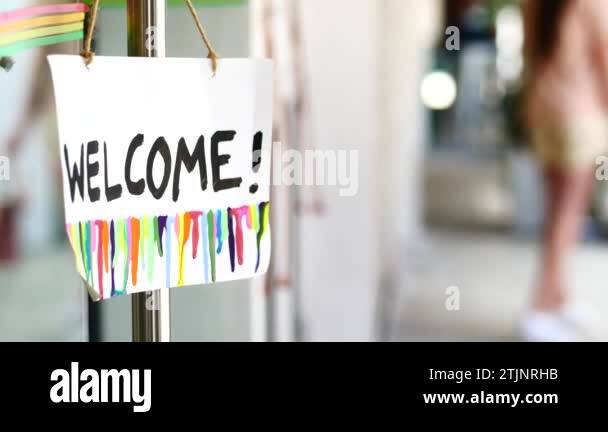 Hand written welcome sign Stock Videos & Footage - HD and 4K Video ...