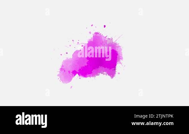 Ink splatters compositing effect. Ink Drops Transition on White ...