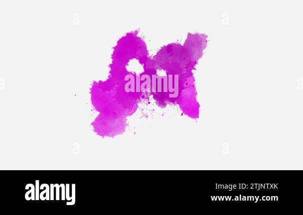 Ink splatters compositing effect. Ink Drops Transition on White ...